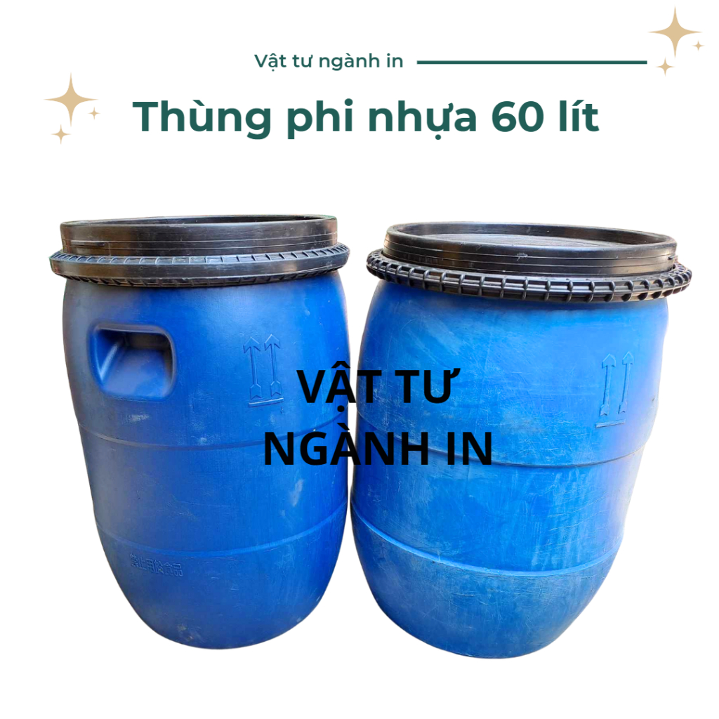60 liter plastic drum, green plastic drum, 60 liter water tank (90% new ...