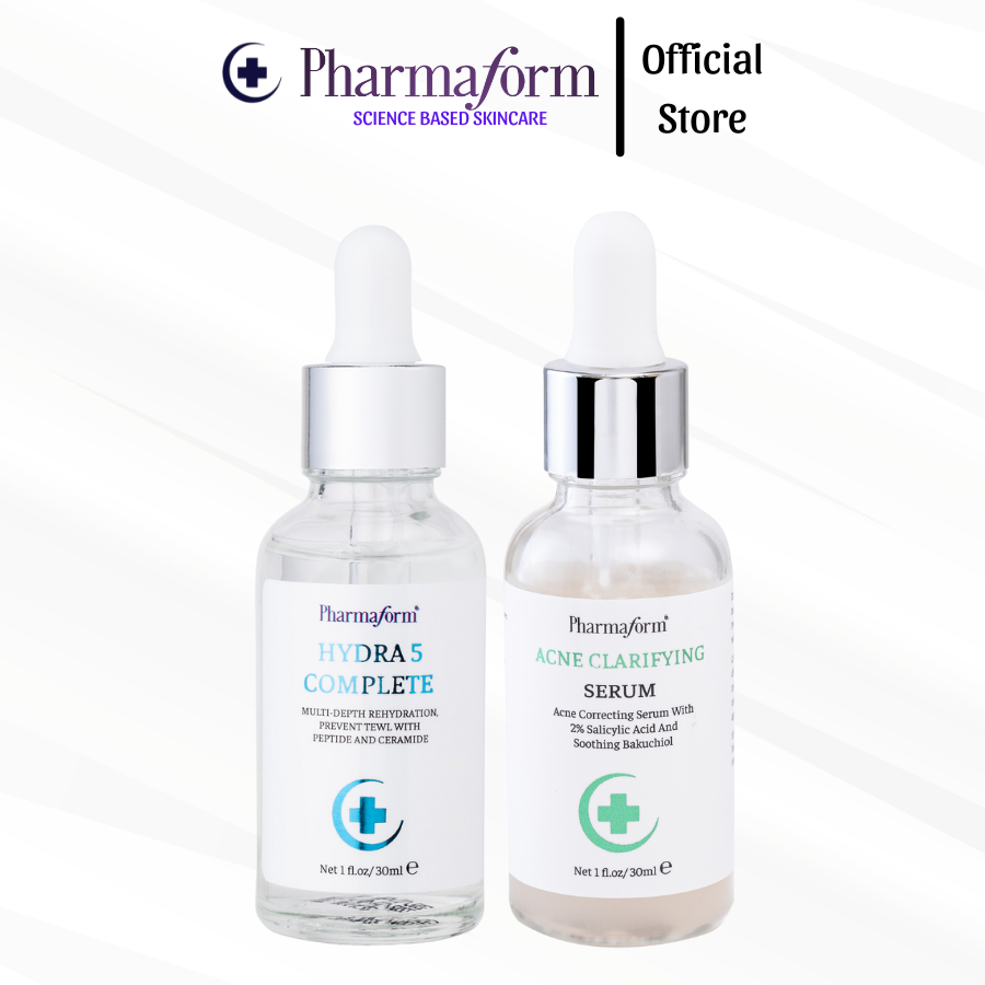 [COMBO] Support to reduce Acne, moisturizing, restore skin PHARMAFORM ...