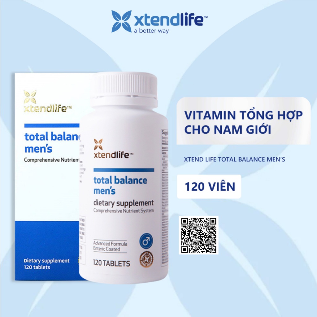 Xtend-life Total Balance Men's Multivitamin (120v) | Shopee Malaysia