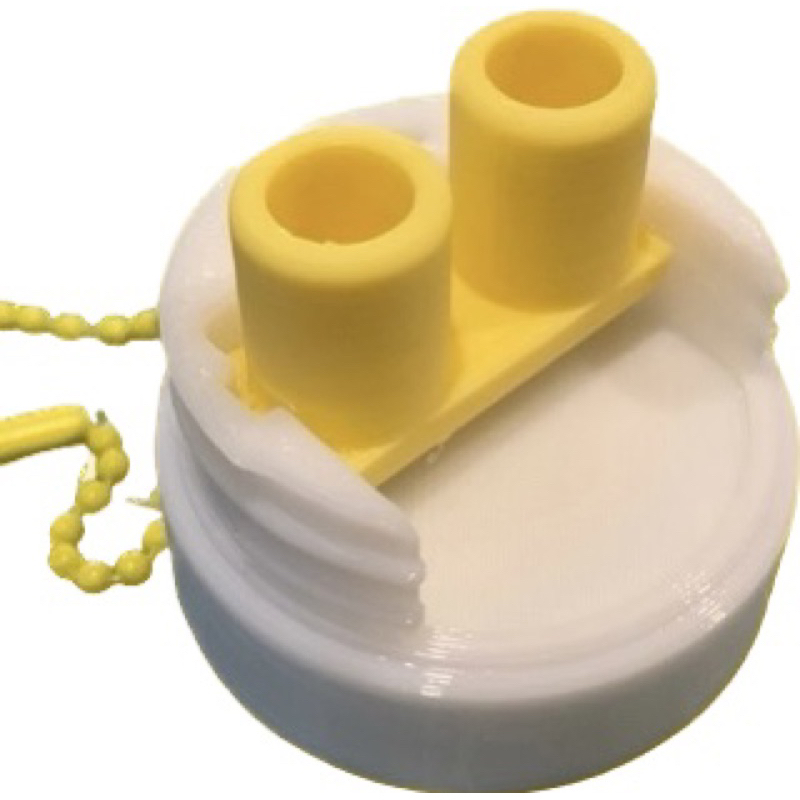 [YELLOW] Catchy Nasal Inhaler Cap Accessory (inhaler not included ...