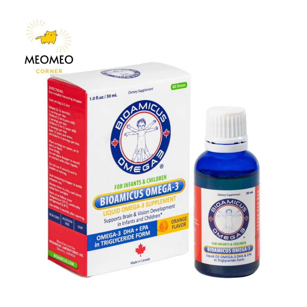 BioAmicus Omega-3 DHA+ EPA 30ml | Shopee Malaysia