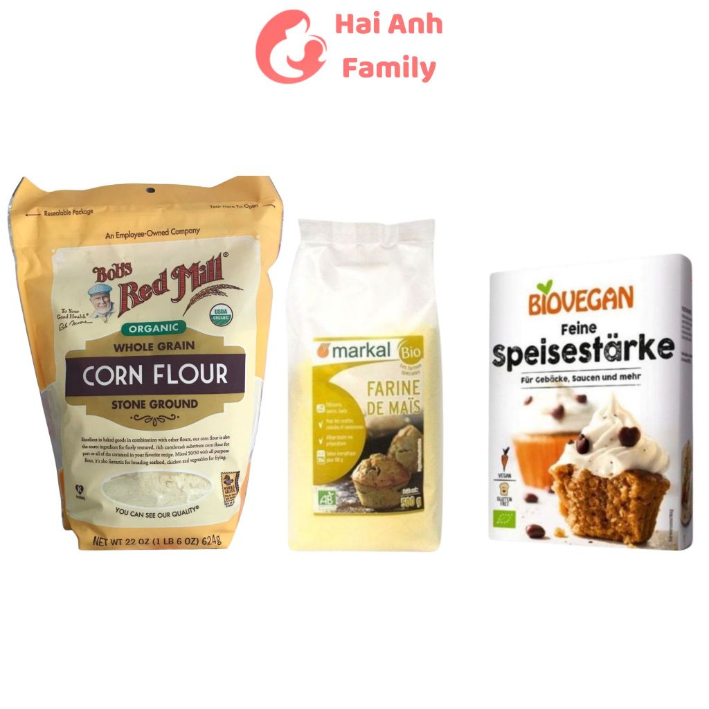 Imported organic cornstarch and corn starch - (package 50 -100g ...