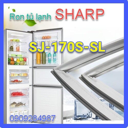 Ron Door For SHARP Refrigerator Model SJ-170S-SL | Shopee Malaysia