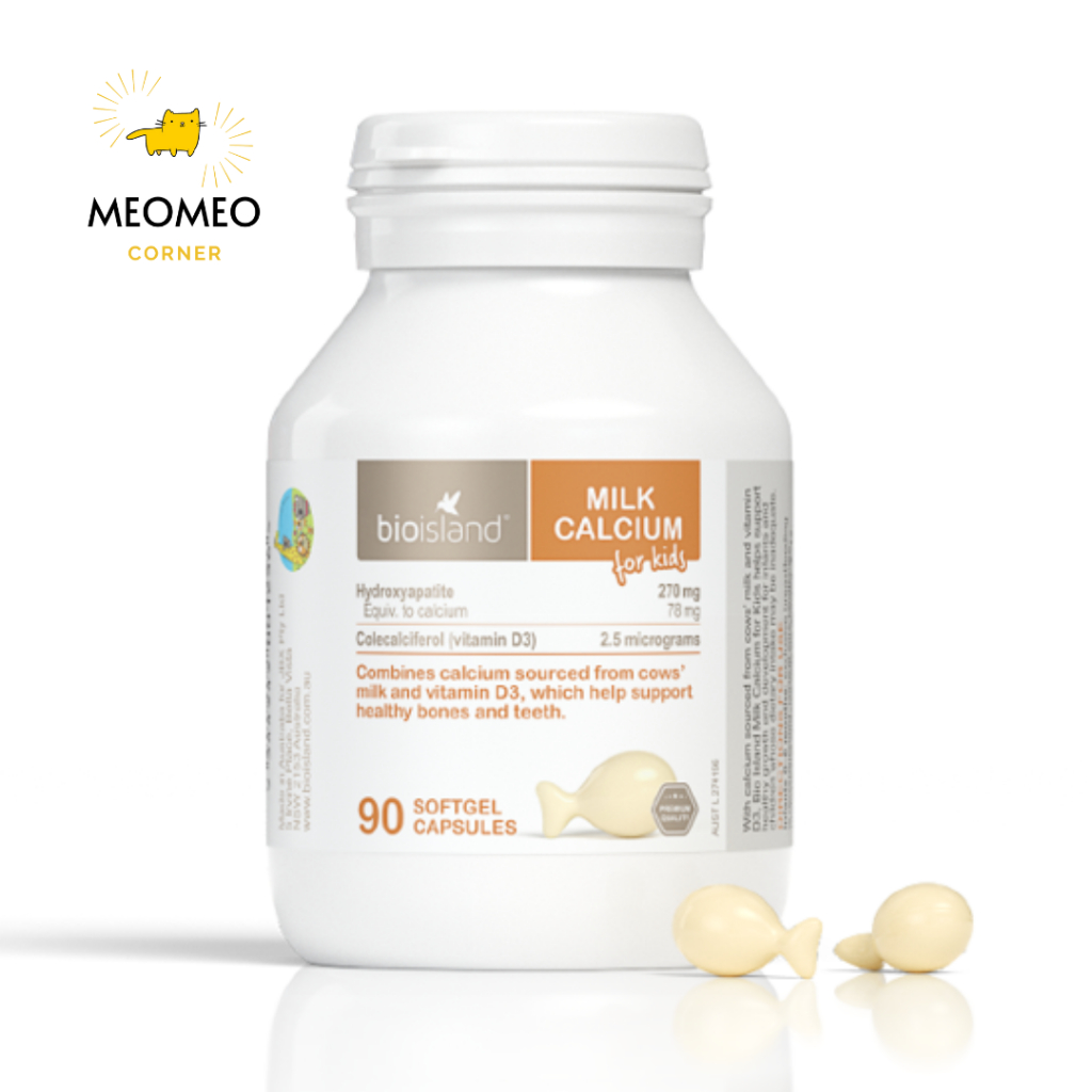 Bio Island Milk Calcium Australia baby Milk Calcium supplement | Shopee ...