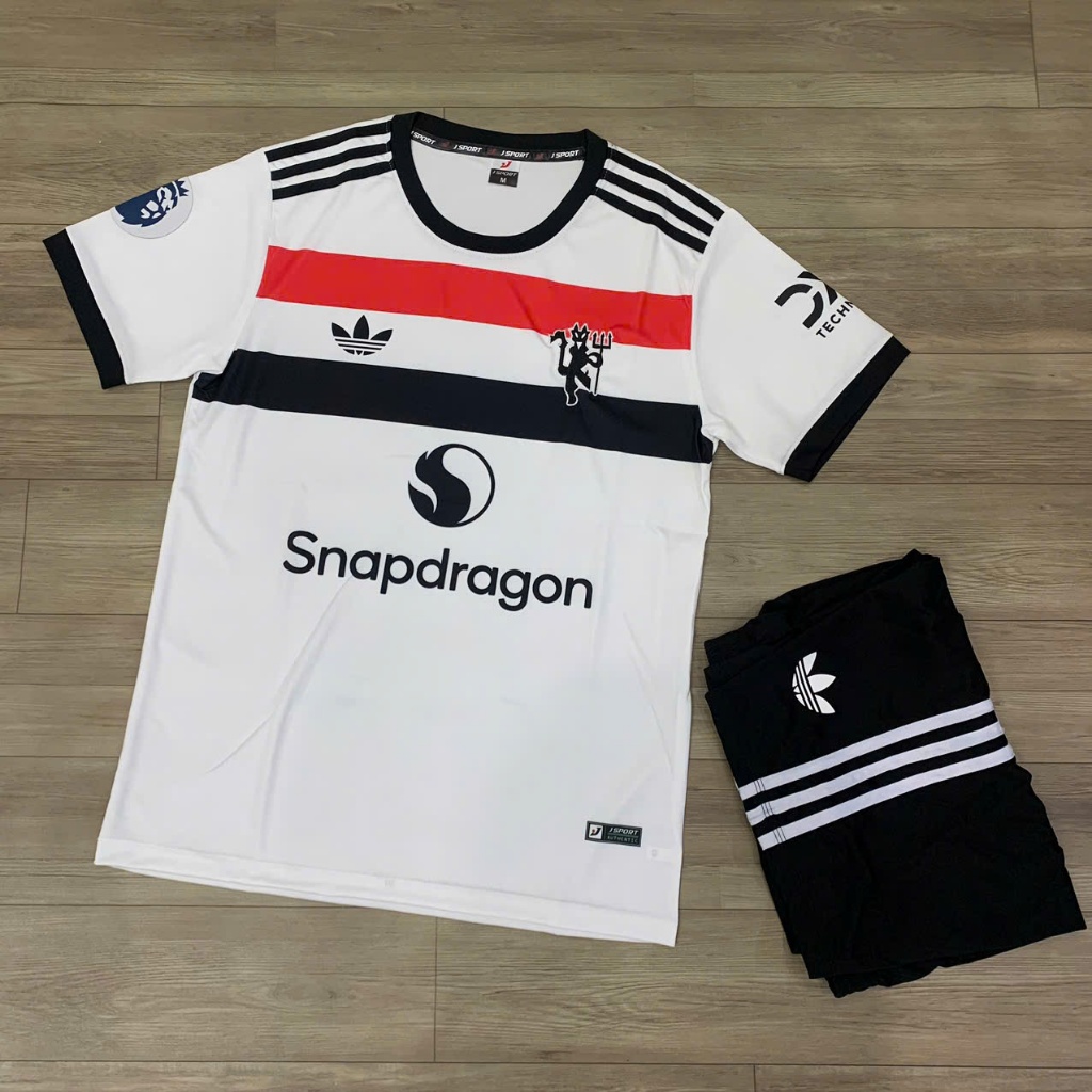 Jp-2025 FLG 3rd White MU Football Kit | Shopee Malaysia