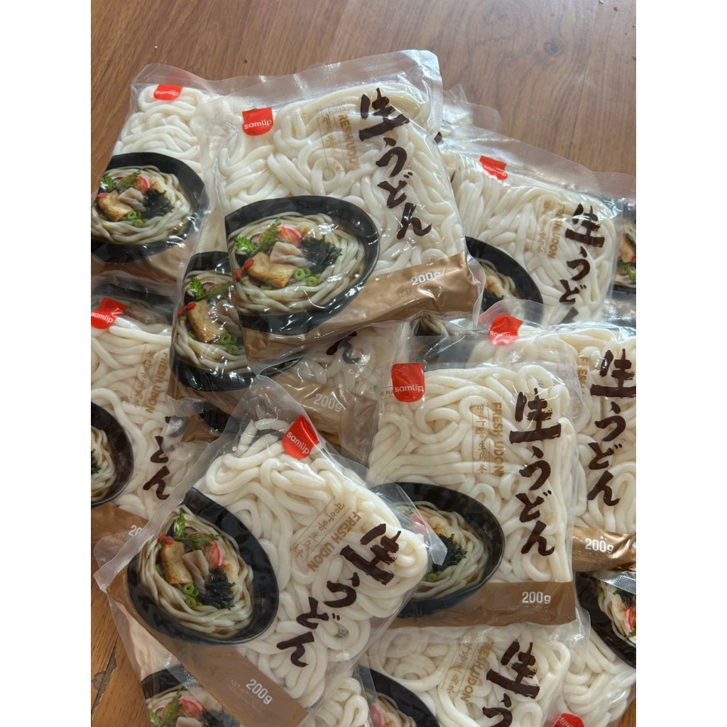 Combo 10 Udon Noodles - Sari Korean Fresh Udon Noodles 200G | Shopee ...