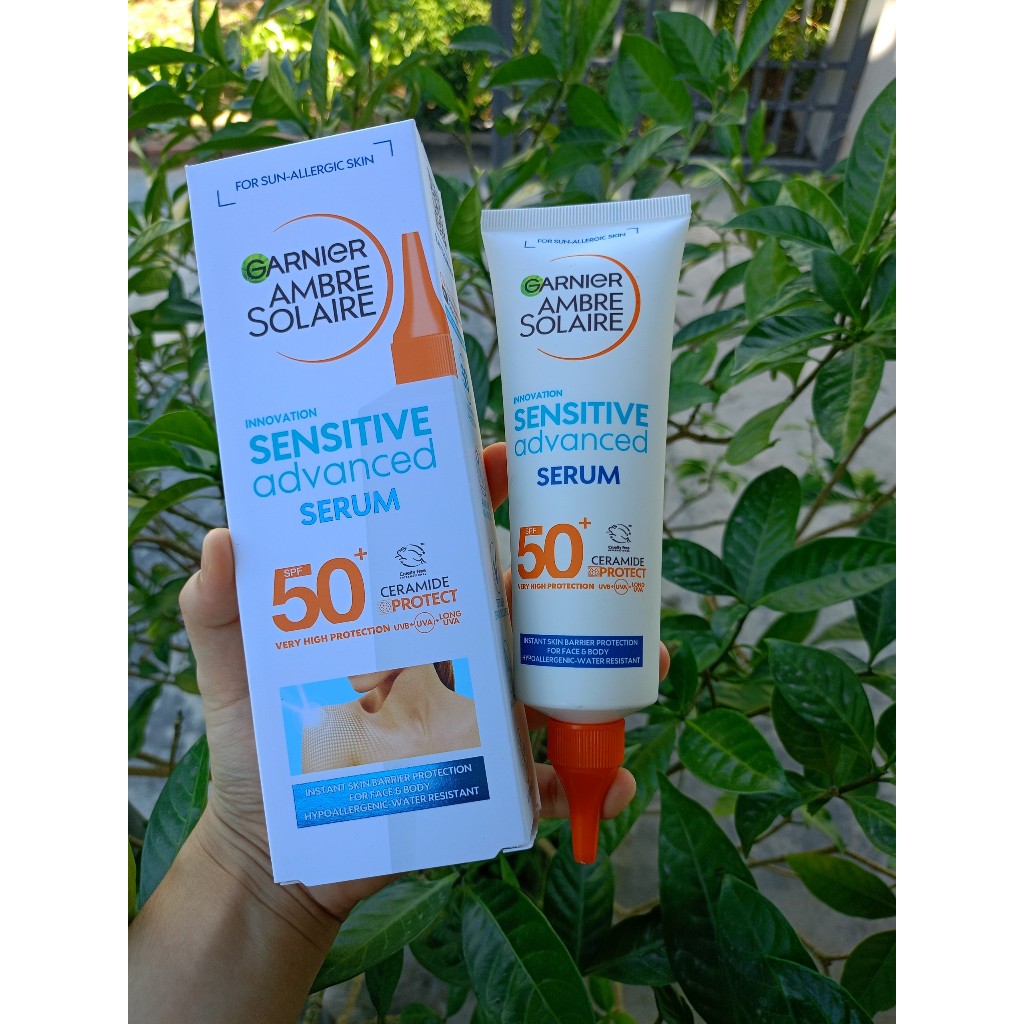 Garnier Ambre Solaire sunscreen 125ml, Super UV SPF50+ skin fluid ...