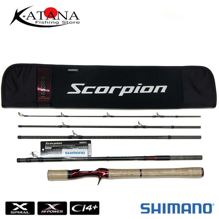 Shimano Scorpion Fishing Rod - 5-Segment Version | Shopee Malaysia