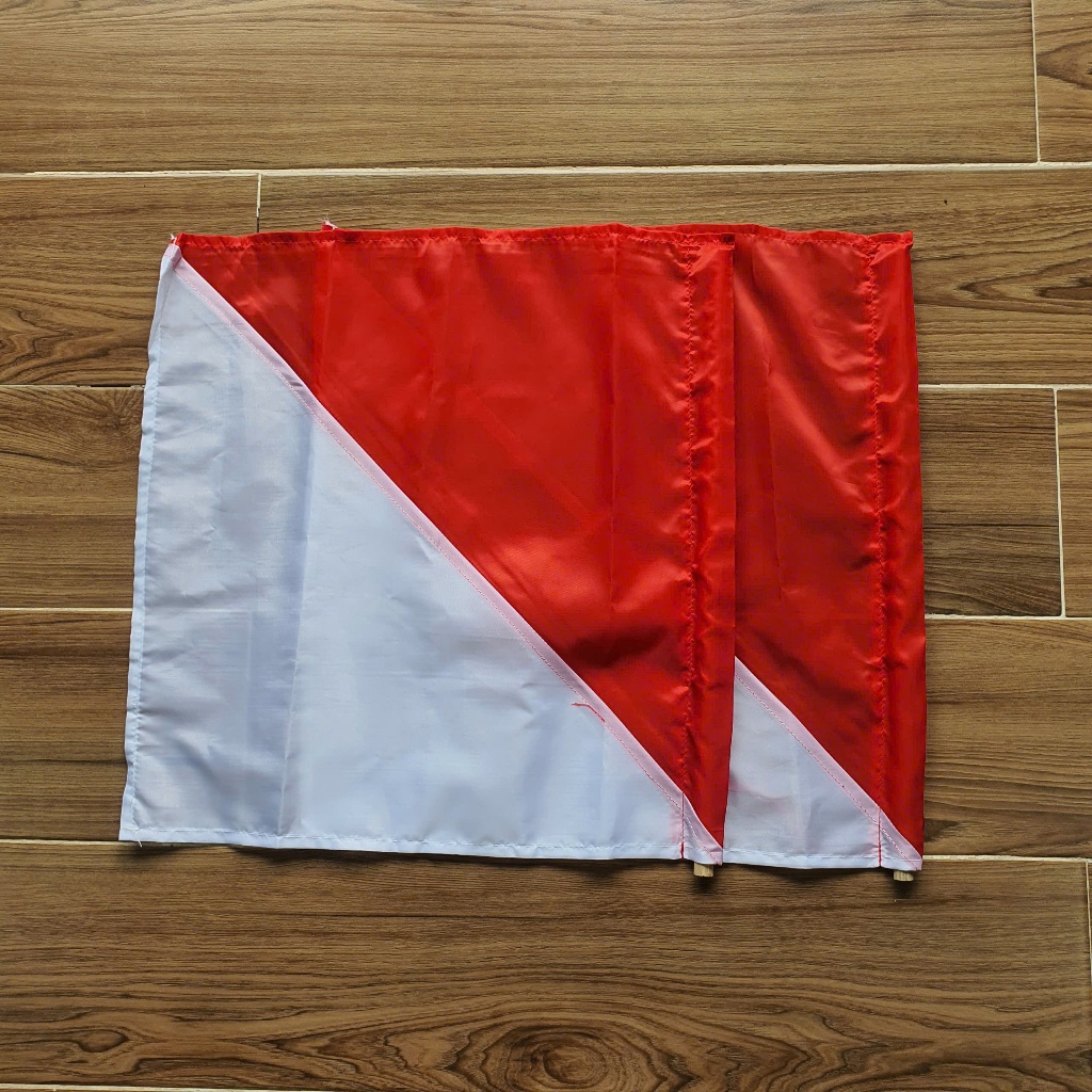 Semaphore signal flag (1bag = 2 flags) | Shopee Malaysia