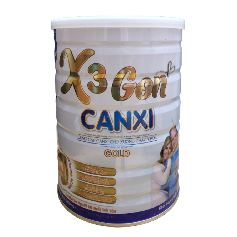 X3 GON CALCIUM MILK CALCIUM SUPPLEMENT FOR STRONG BONE - 900 GR/BOX ...
