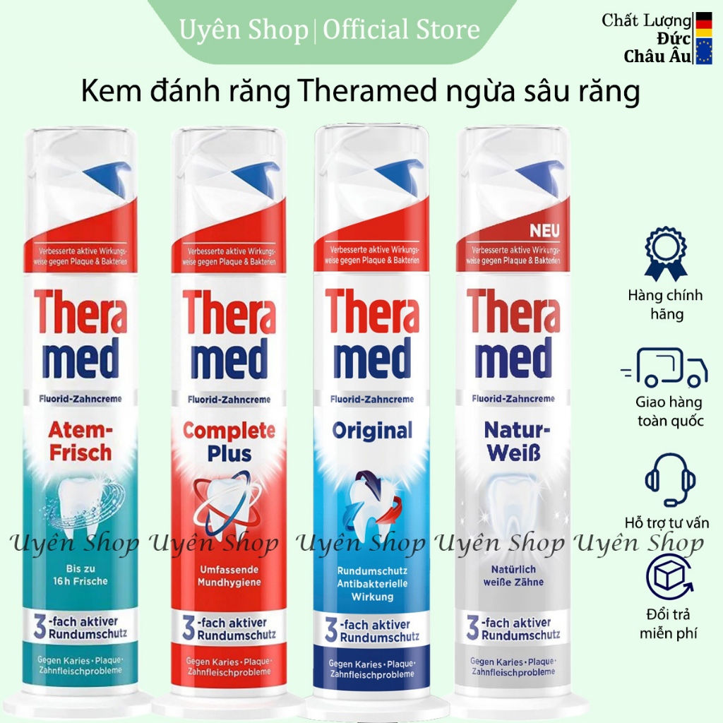 Theramed toothpaste made in Germany provides comprehensive tooth ...
