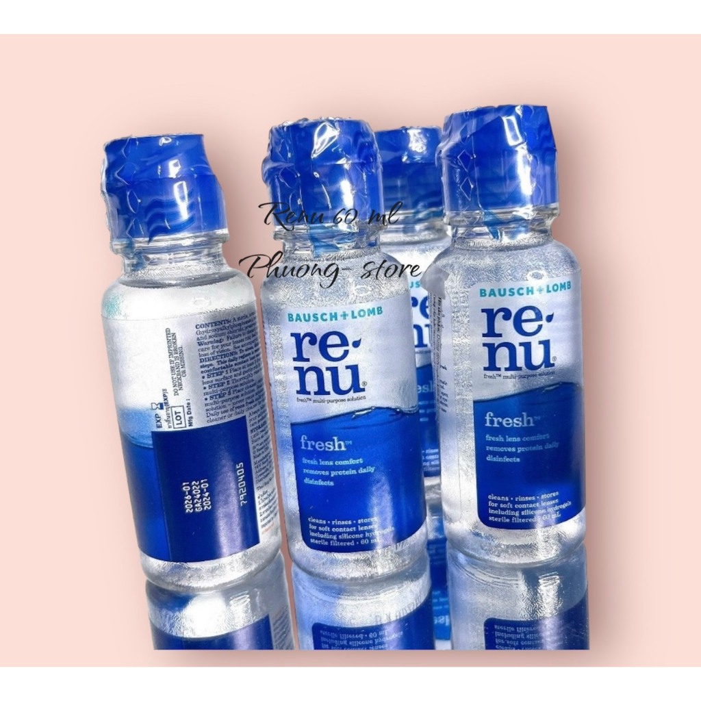 Renu Lens Soaking Water 60ml (with tray included) | Shopee Malaysia