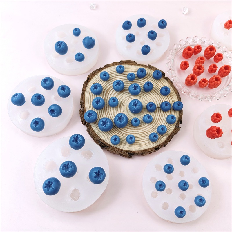 Silicone Raspberry (Raspberry), BlueBerry (BlueBerry) Cake, Mousse ...