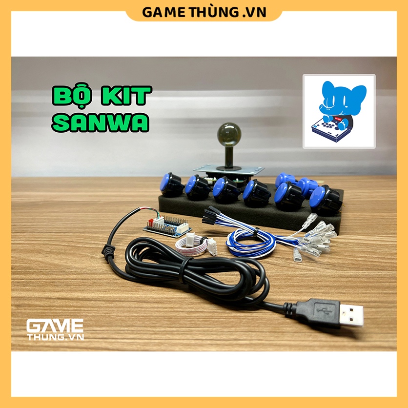 [KIT Sanwa] Making Arcade Game Tables, Arcade stick, Fight stick ...