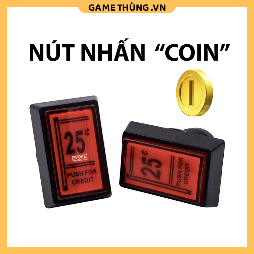 Coin" Push Button | Arcade Game Components | Shopee Malaysia