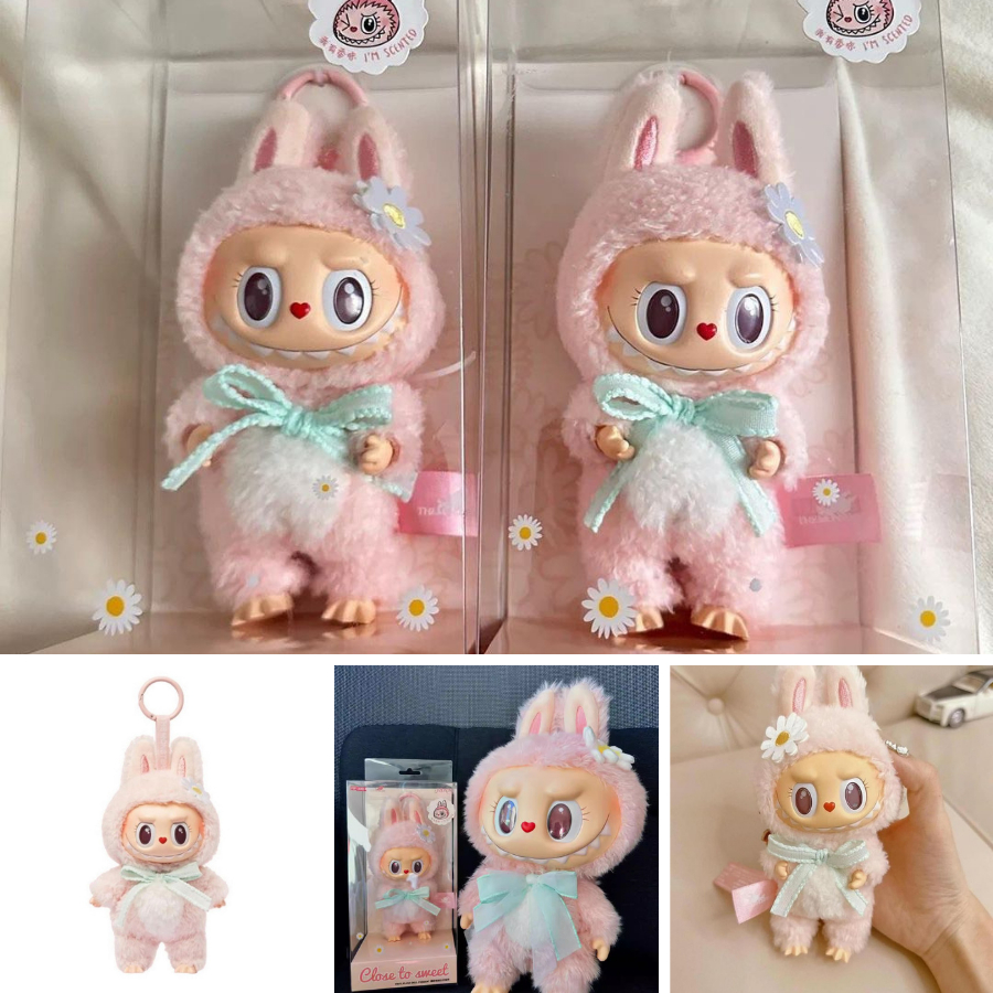 Labubu Mokoko Model - Labubu Monster - Keychain - Pretty | Shopee Malaysia