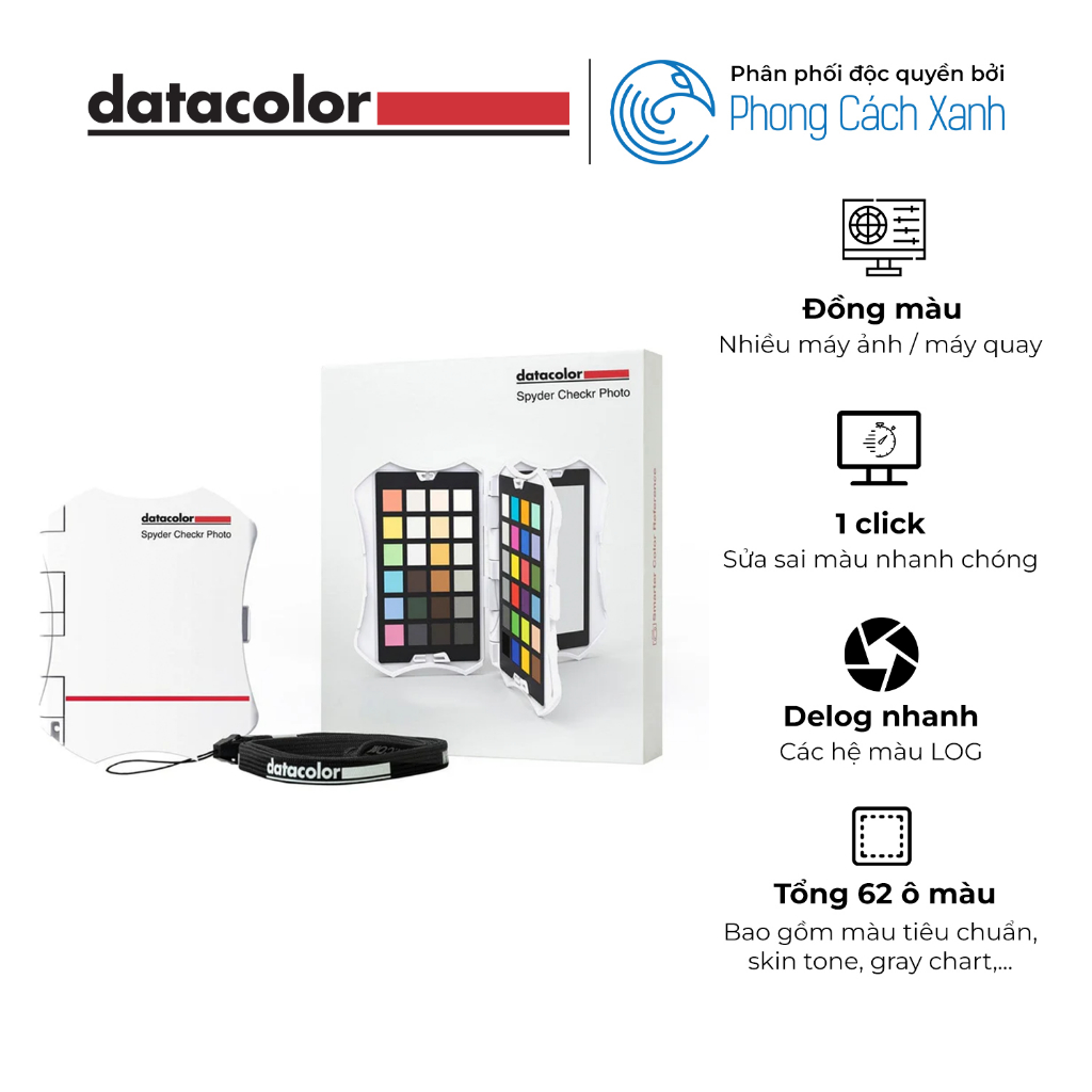 Datacolor Spyder Checkr Photo V2 camera/camera sensor color scale - Genuine product | Shopee ...