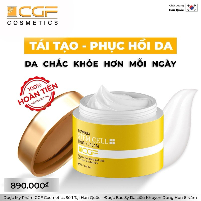 Cgf Stem Cell Cream (New Model 50g) | Shopee Malaysia