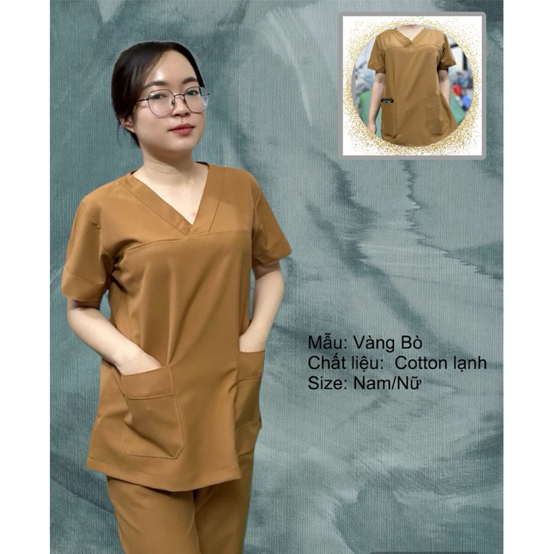 Spa uniform/Yellow clinic uniform (men-women) | Shopee Malaysia