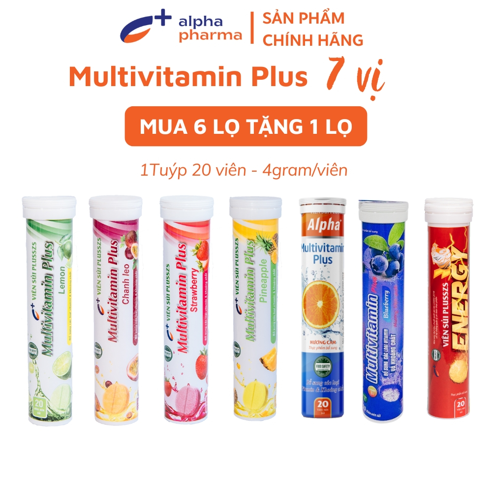[Buy 6 Get 1 Free] Multivitamin Plus Multivitamin Effervescent Tablets ...