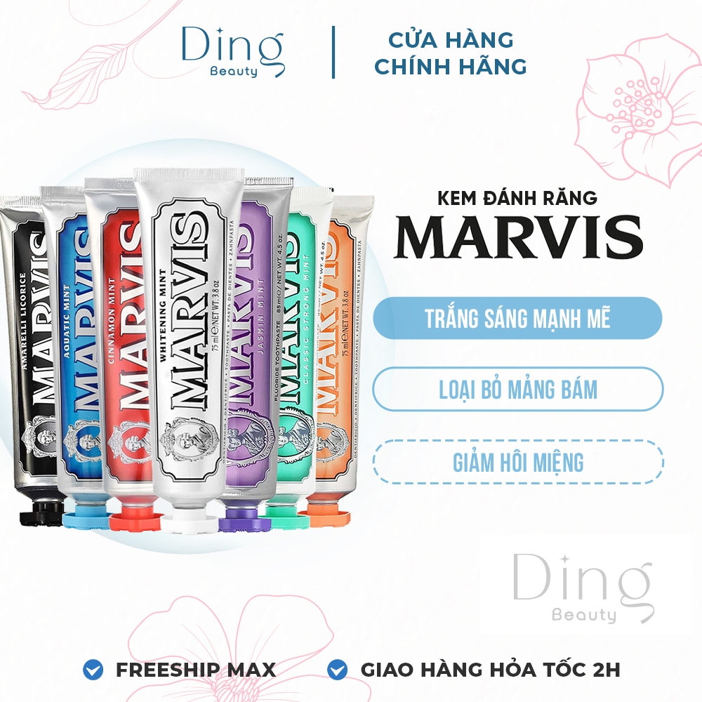 Marvis Classic Italian Toothpaste 85ml Assorted Types - Marvis ...