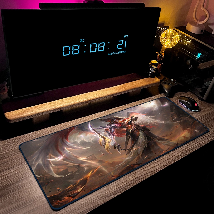 Legendary Alliance's large-sized mouse pad → Yone → Anti slip material ...