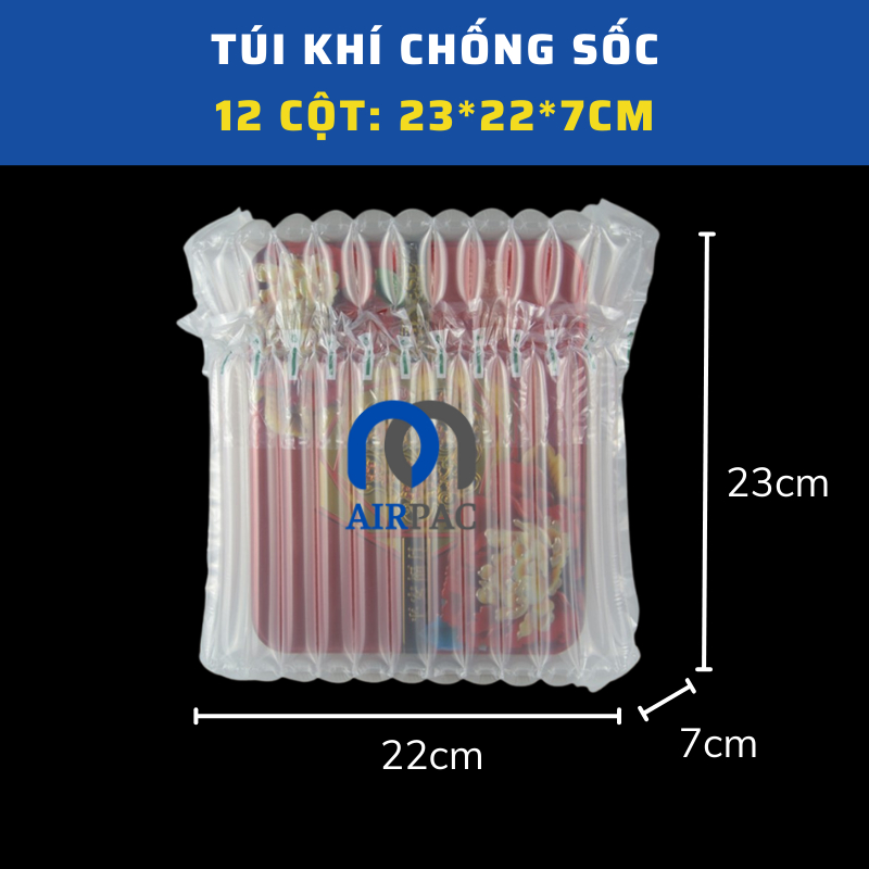 Packaging, plastic bags, shockproof air wrap Airpac transports fragile ...