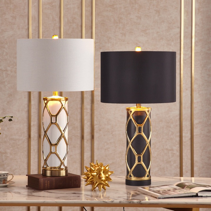 High Quality BLACK CYLINDRICAL Bedroom Table Lamp - Otis Offical VN ...