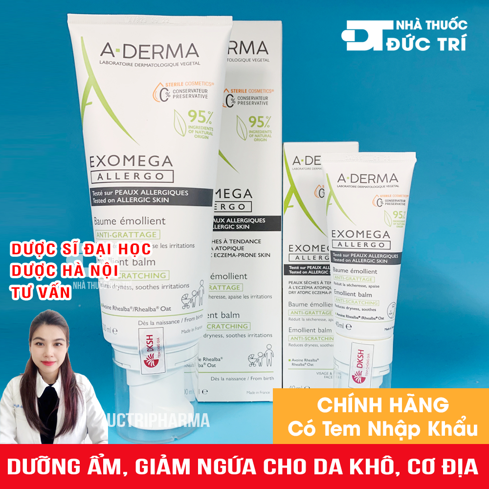 Aderma Exomega Control A-derma moisturizer for dry, atopic skin ...