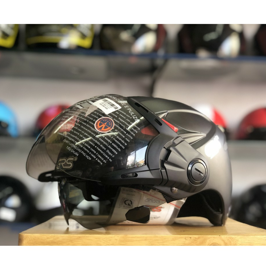 Grs A966 3 half-head helmet with 2 glasses | Shopee Malaysia