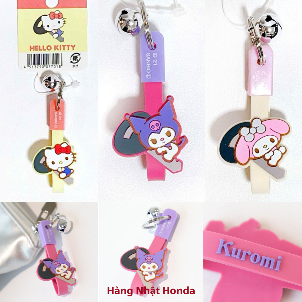 [Daiso Japan] Sanrio Lucky Call Bell Keychain - Mascot Bell Sanrio ...