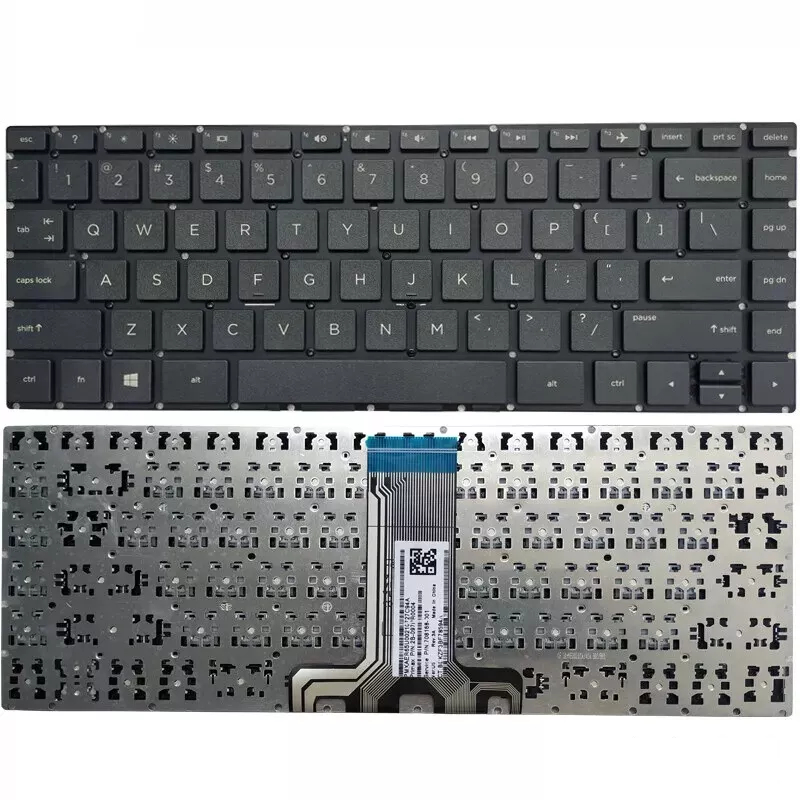 Hp laptop keyboard 14-BA, 14-BS, 14-BF, 14-BK, 14-BW, 14-CD, 240 G6 ...