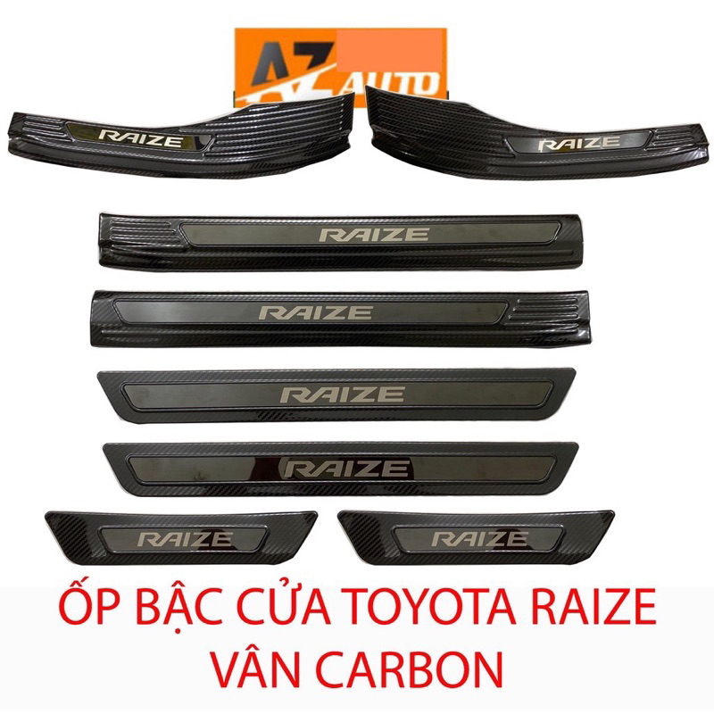 Door sill covers, foot step braces for Toyota Raize 2021 - 2024, high ...