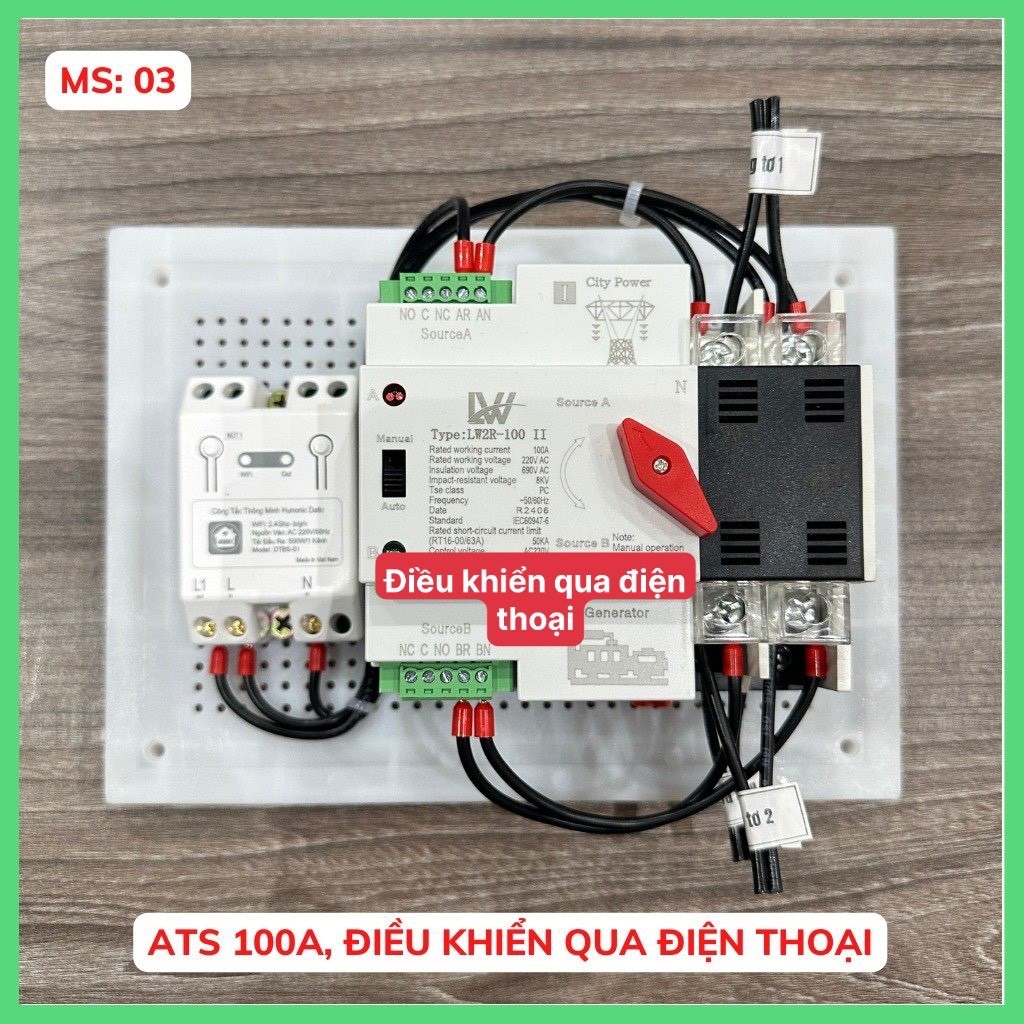 Reversing 2 meters, ATS set reversing 2 electric meters, remote timer ...