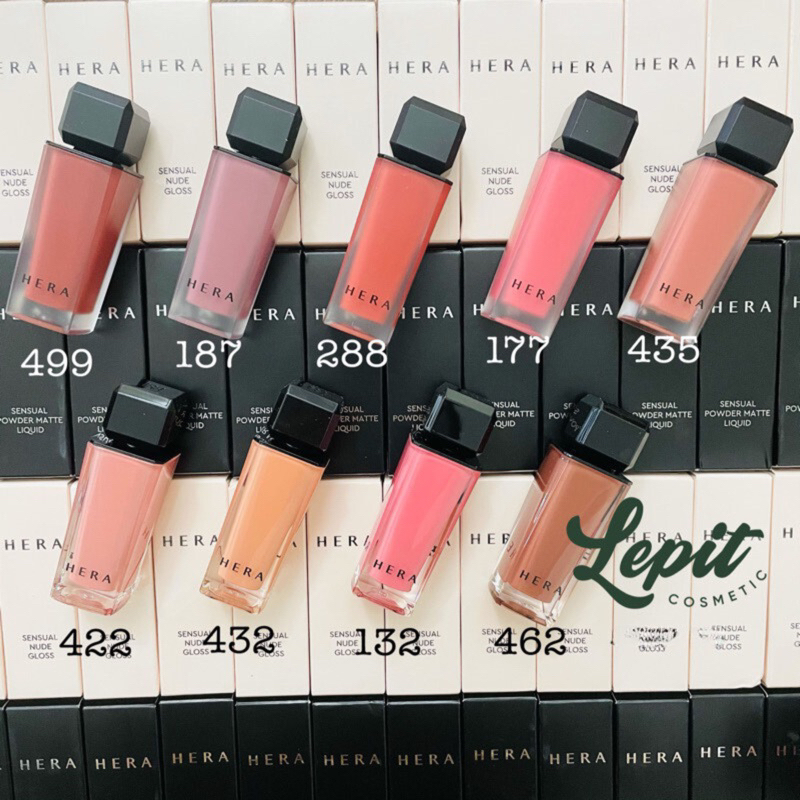 [Genuine] Hera Sensual Powder Matte Lipstick and Hera Sensual Spicy ...