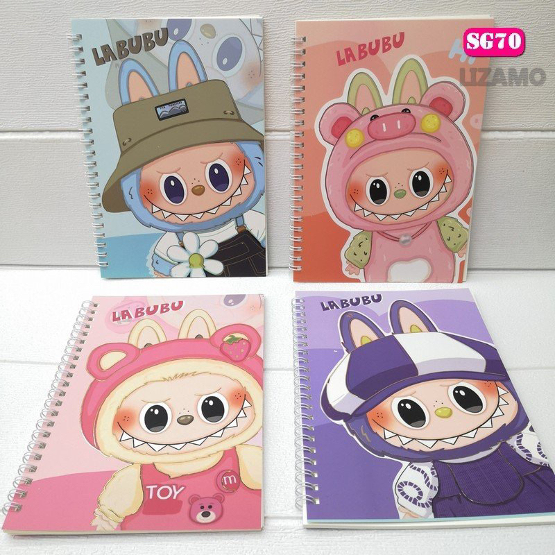 XO Spring Book A5 - Labubu Capybara Stitching Book cute Model | Shopee ...
