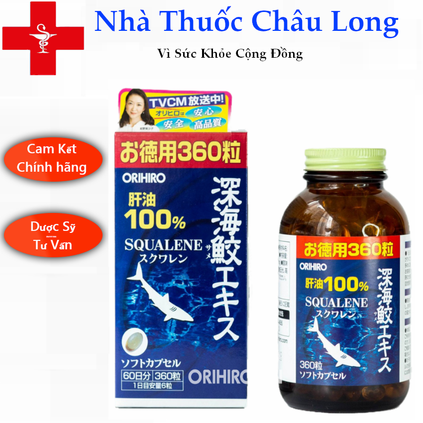 SQUALENE ORIHIRO Shark Cartilage - JAPAN (360 CAPSULES) | Shopee Malaysia