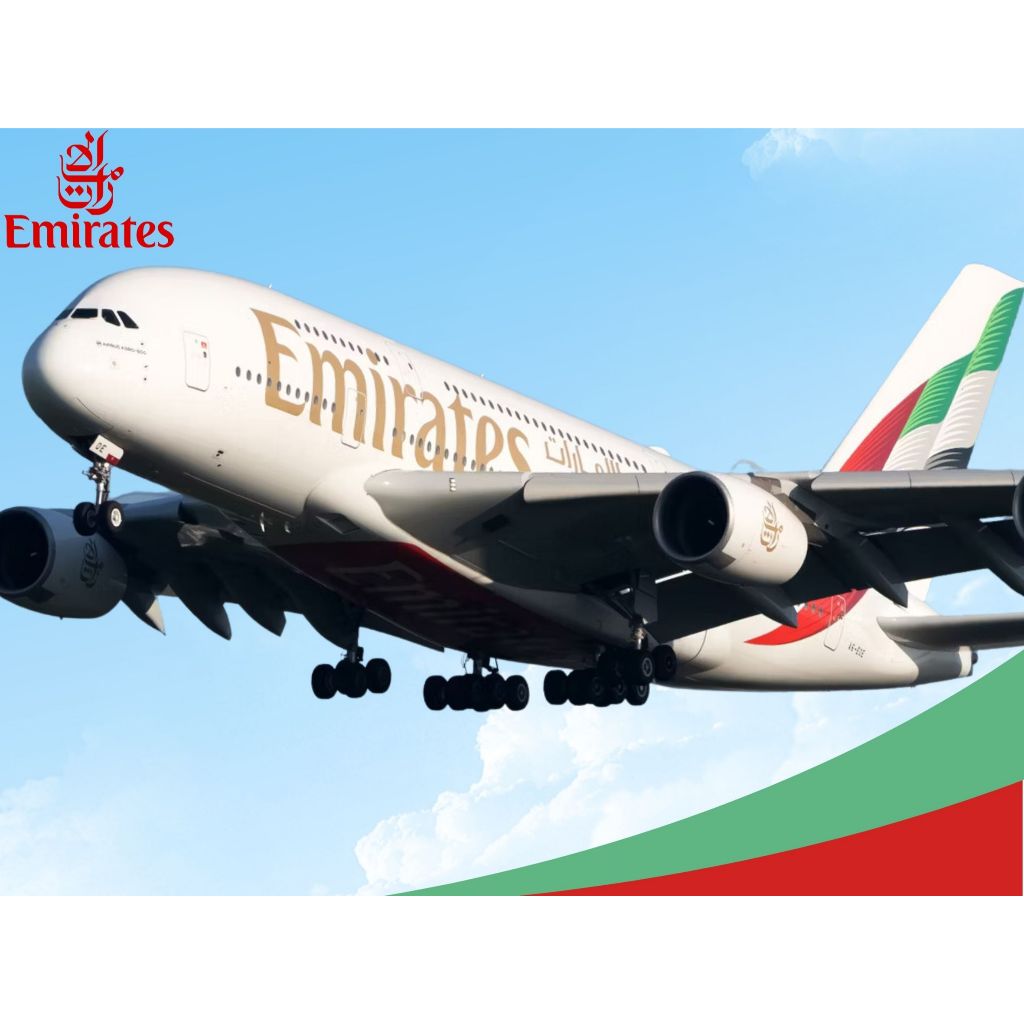 AIRBUS A380-800 EMIRATES Commercial Airplane Paper Model | Shopee Malaysia
