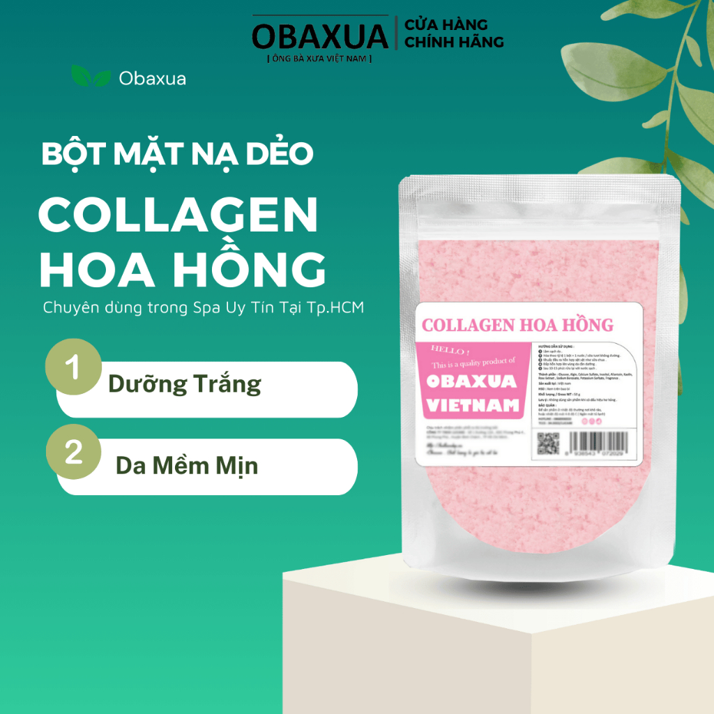 High Quality Rose collagen Mask Powder (Plastic Mask Powder) | Shopee ...