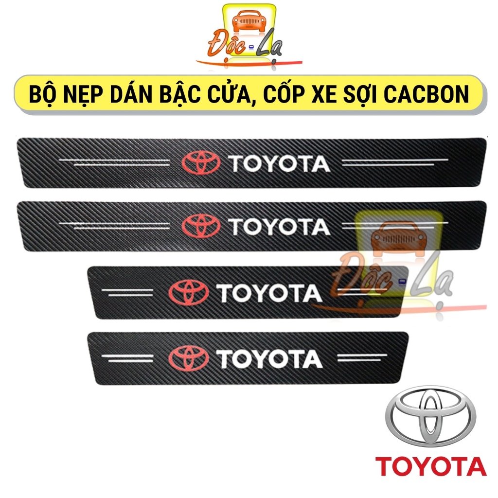 Toyota - Anti-Scratch TOYOTA Logo Sticker to Protect Car Door Steps ...