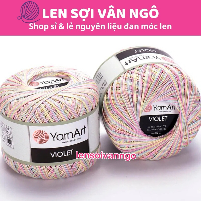 Yarnart VIOLET yarn (roll 50gr) | Shopee Malaysia
