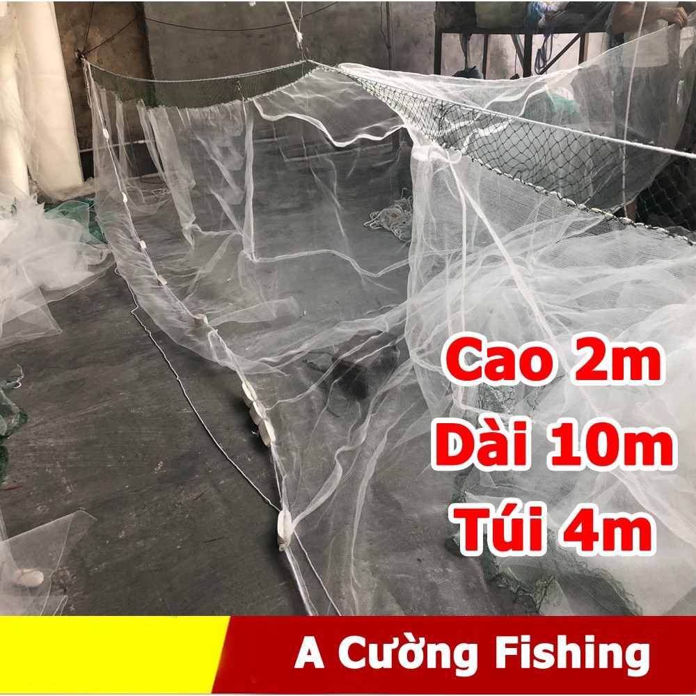 Fish Trapping Net - Fish Trapping Net 2m High, 10m - 20m Long A Cuong ...