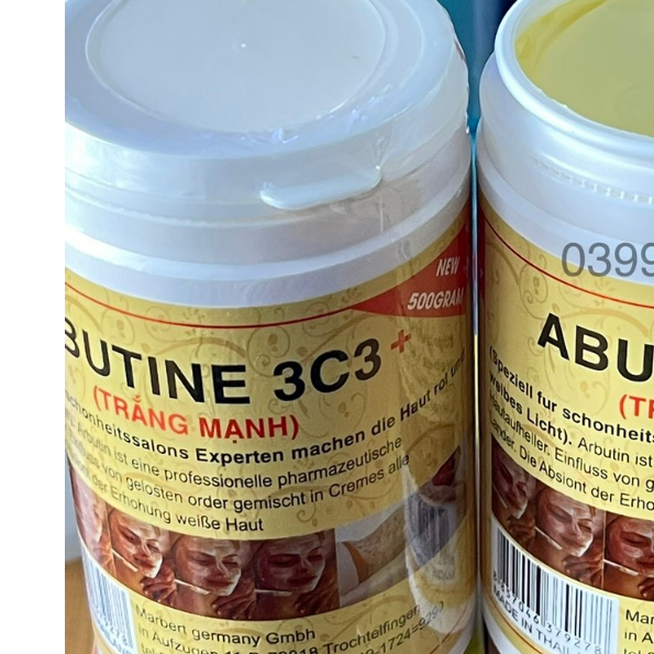ABUTINE 3C3 Whitening Cream Yellow Box 500g | Shopee Malaysia