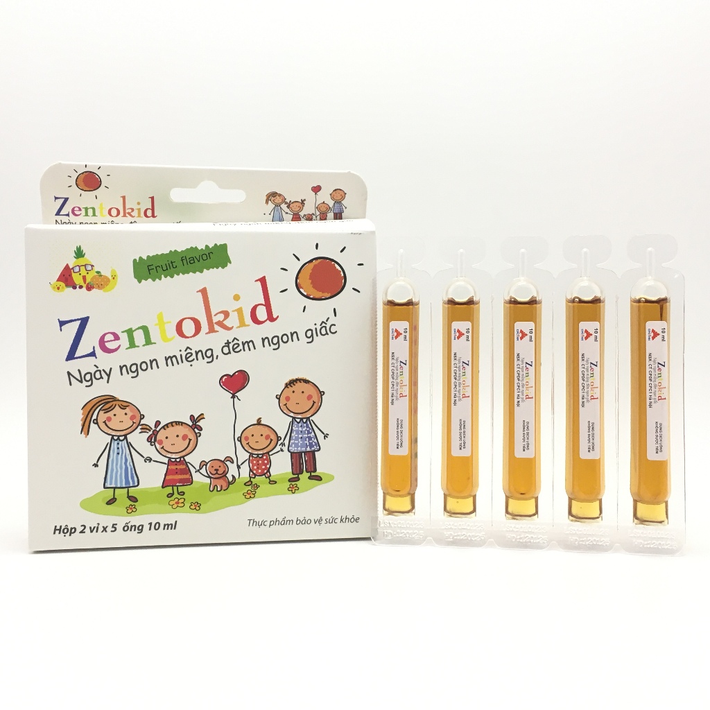 Zentokid, ZENTO KID delicious syrup Helps your baby eat well, sleep ...