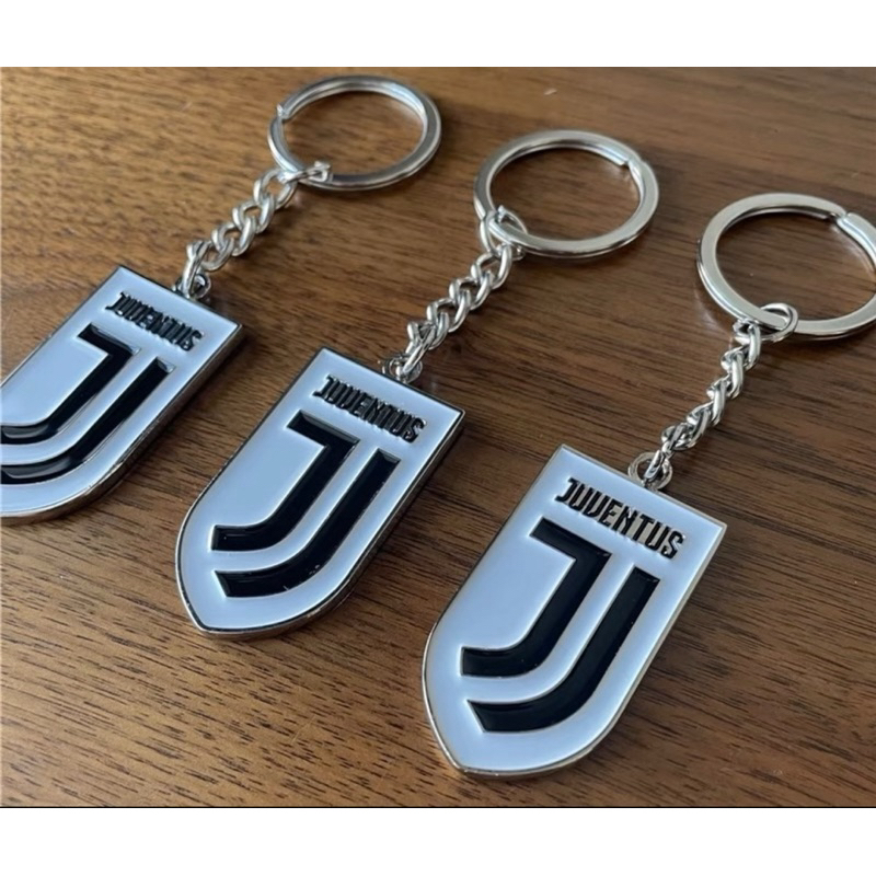 Juventus Club Key Chain- 2-Sided logo (2 side logo) | Shopee Malaysia