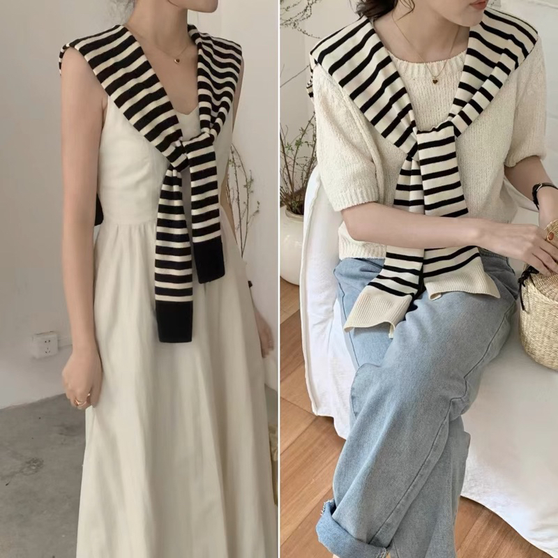 Shoulder Scarf (Plaid) | Shopee Malaysia