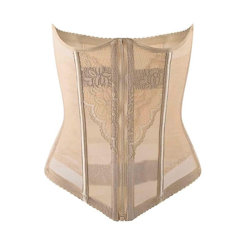 Zipper belly gene super tightens the waist, thin and soft (comes with a ...