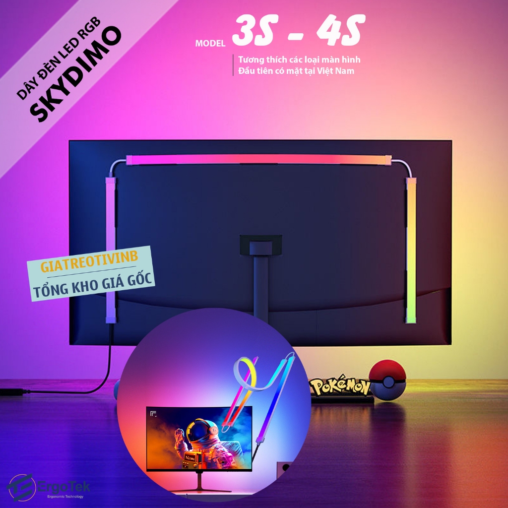 Skydimo 3-sided / 4-sided Led Strip - Compatible with Window / MacOS OS ...