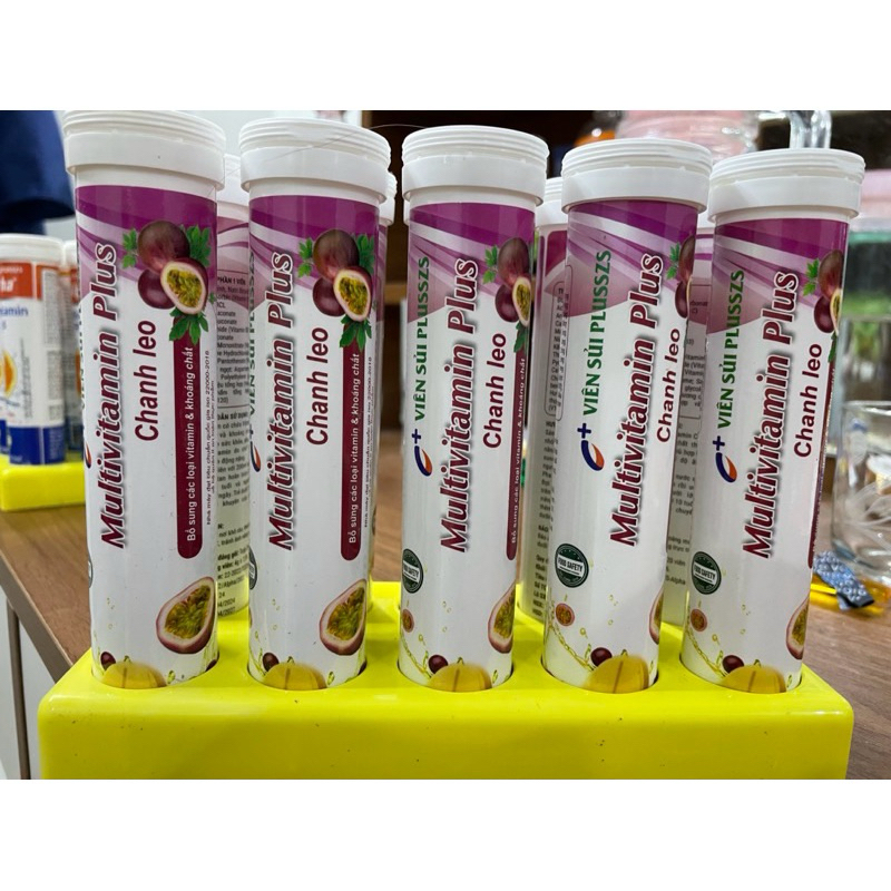[Tube Of 20 tablets] Effervescent C Tablets MULTIVITAMIN PLUS Passion ...
