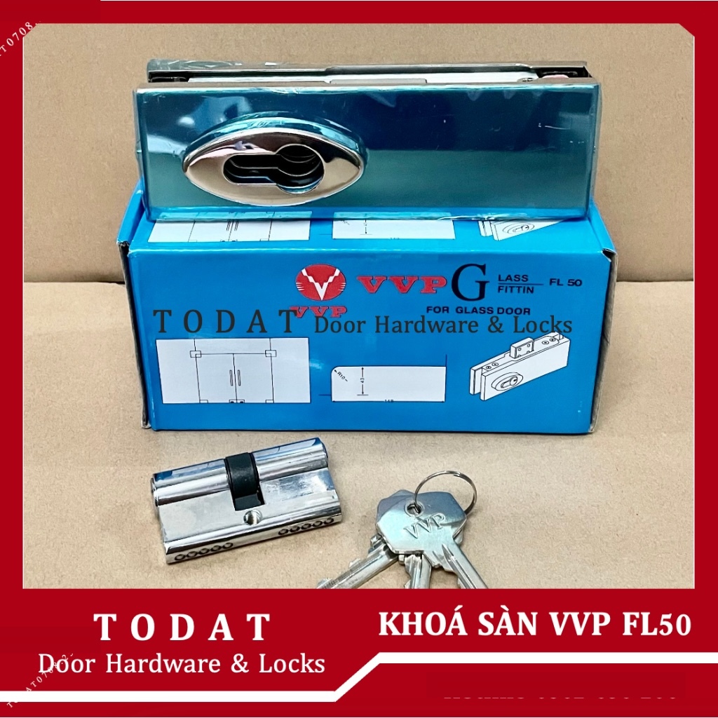 Vvp Tempered Glass Door Lock - Stainless Steel 304 Glass Door Lock ...